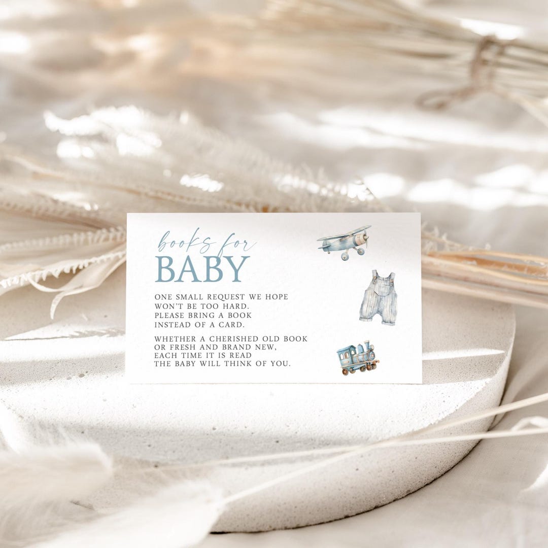 Boy Baby Shower Book Request, A Sweet Baby Boy Books for Baby, Babies ...