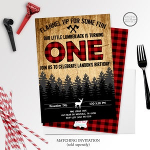 Lumberjack Birthday Board | Lumberjack Birthday Poster | Lumberjack ...