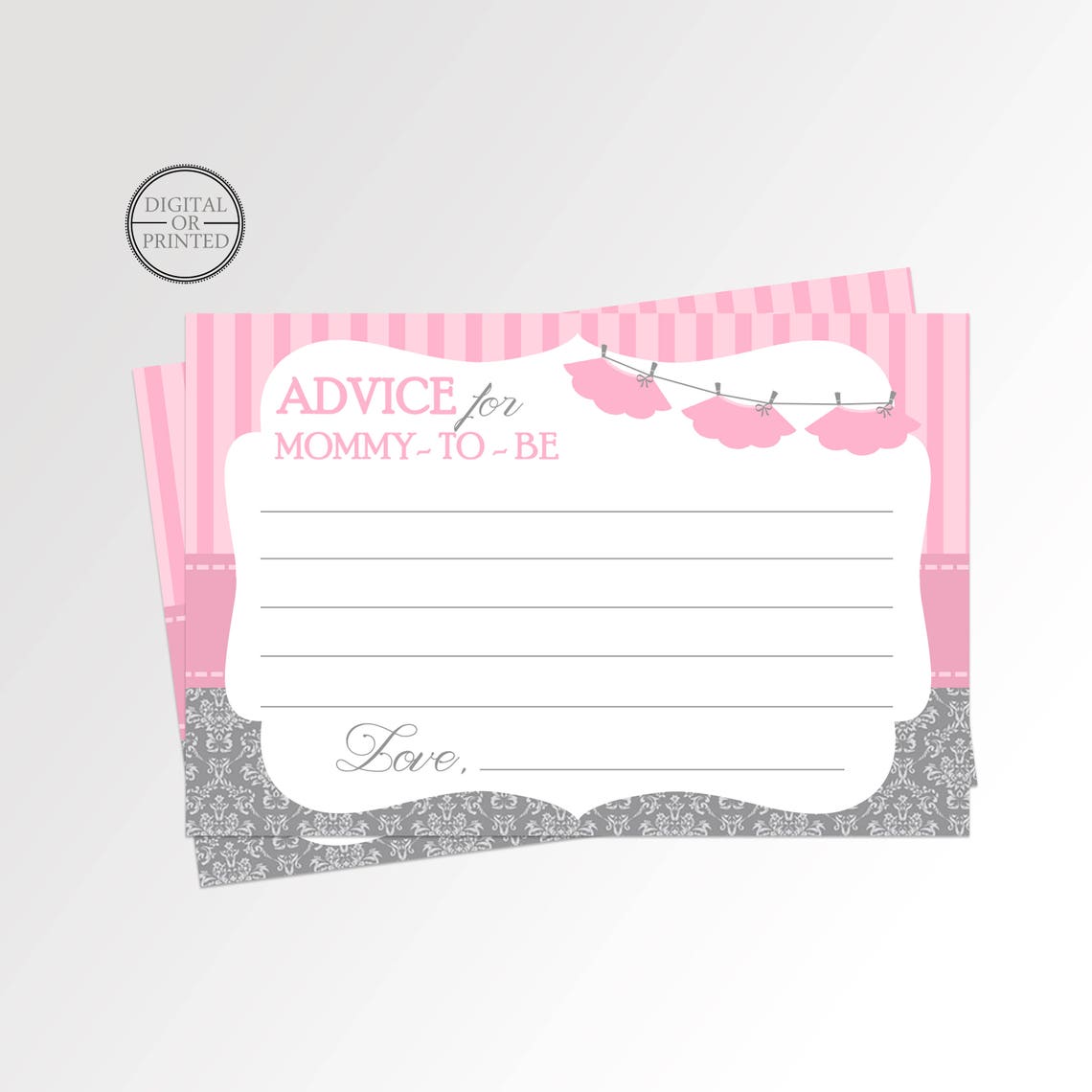 Tutu Cute Advice Cards Tutu Baby Shower Advice Cards Baby - Etsy