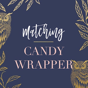 Matching Candy Wrappers, Candy Wrappers, Printable Party Supplies ...