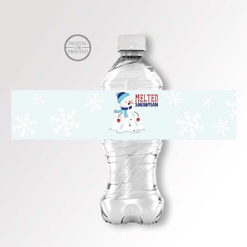 Snowman Labels - Etsy