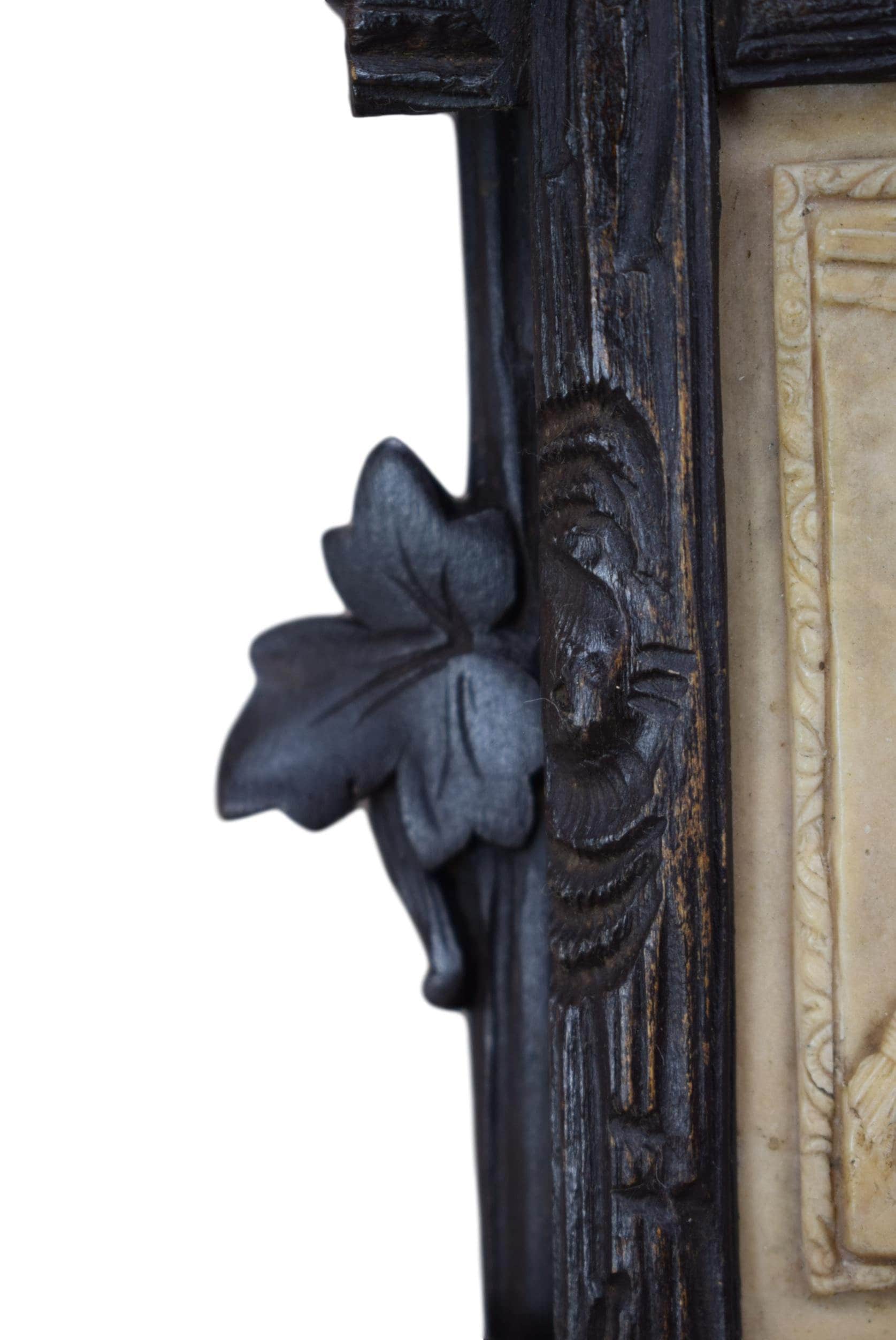 Victorian Black Forest Rare Wall Letter Holder, French Antique Hand ...