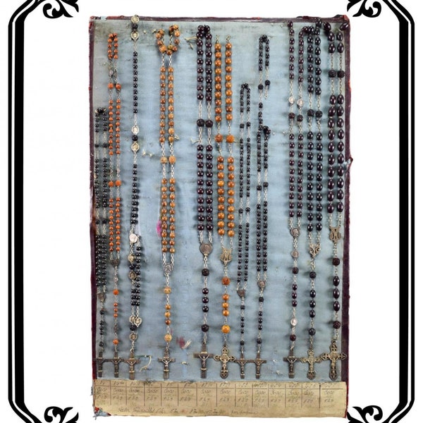 Rosary Display - Etsy