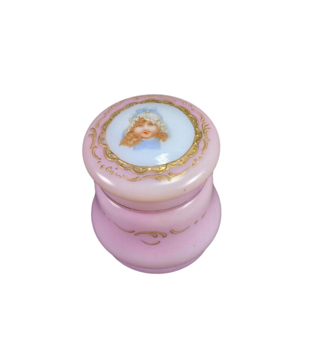 Vintage French Pink Opaline Box 19th Century Elegant Trinket Box - Etsy