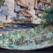 Vintage Max Claudet French Hand-painted Terracotta Wall Plate Antique ...