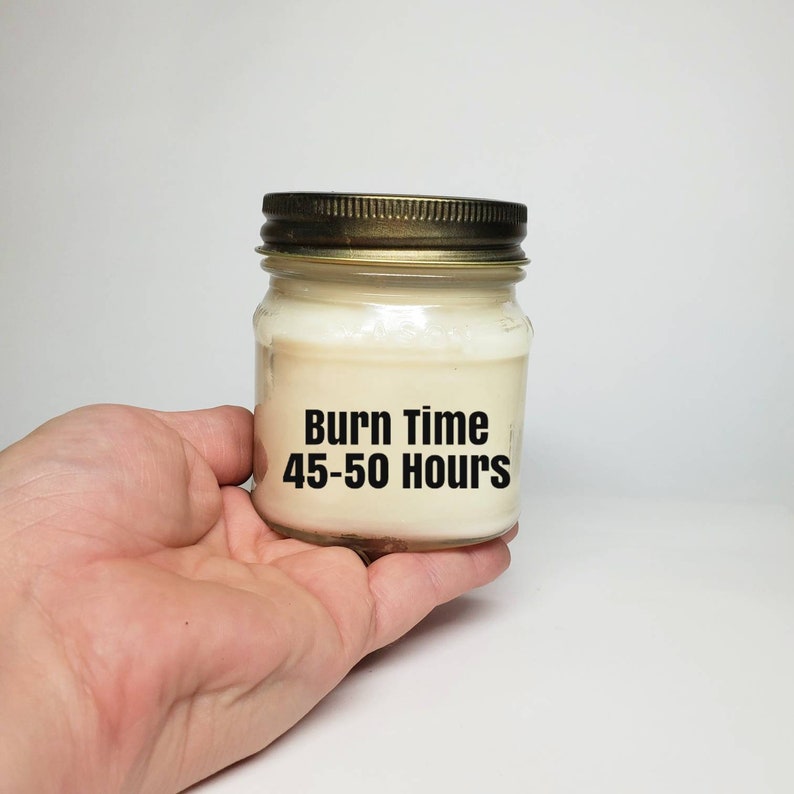 Caramel Popcorn Scented Wooden Wick Soy Candle in Mason Jar - Etsy
