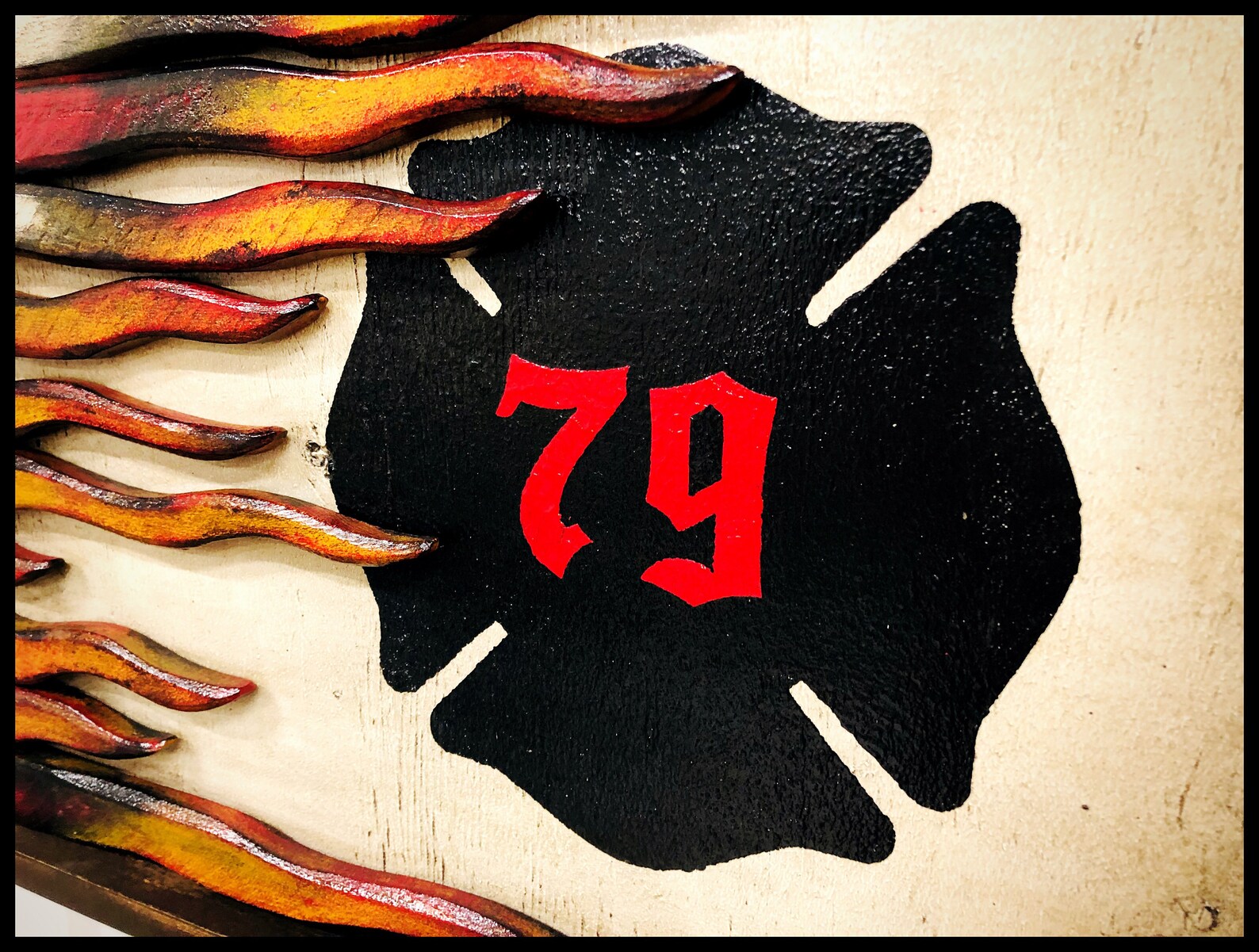 Customizable Firefighters Flag, Fireman Gift, Fire Department Flag ...
