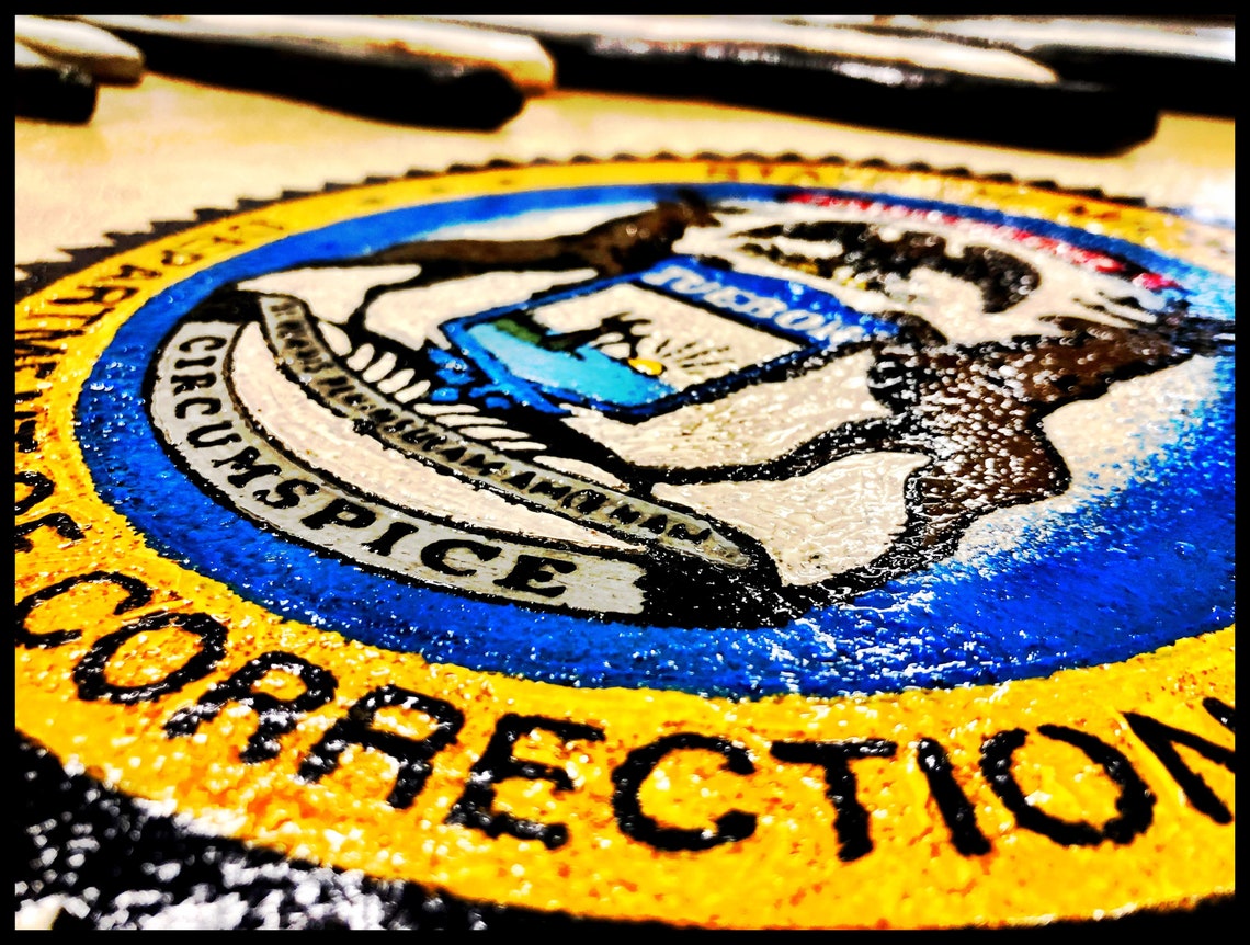 Department of Corrections Flag Law Enforcement Flag - Etsy