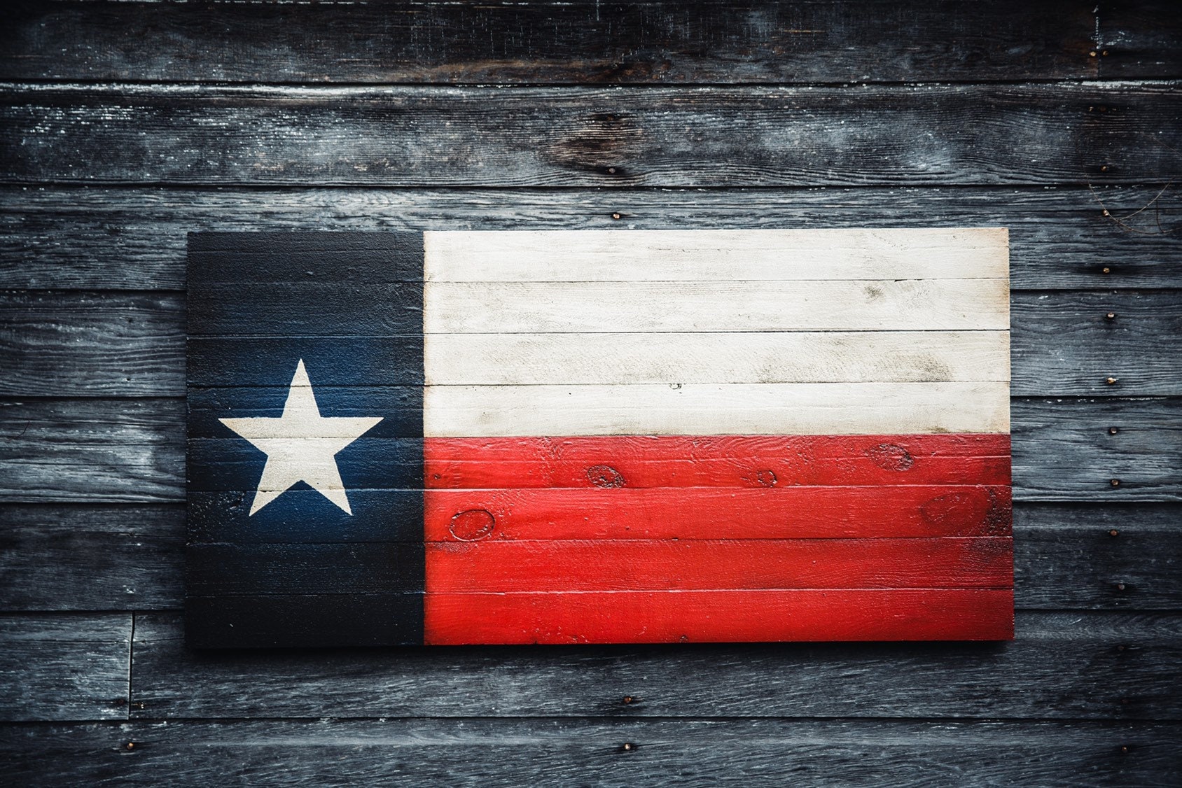 Texas Flag, Lone Star Flag, Rustic Wooden Flag, Texas State - Etsy