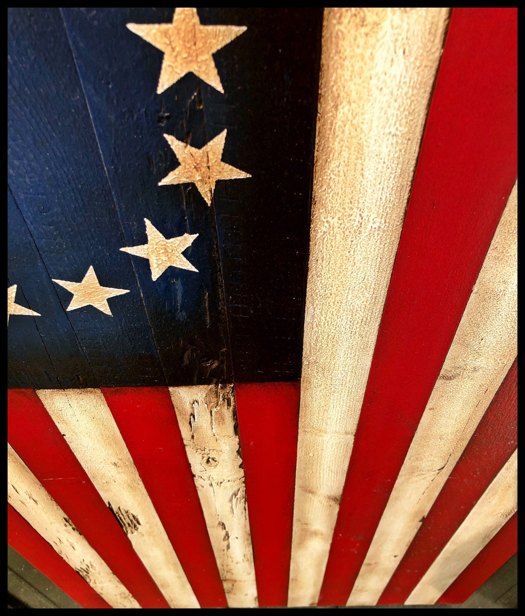 Betsy Ross Flag, Vertical Flag, Rustic American Flag, American Flag ...