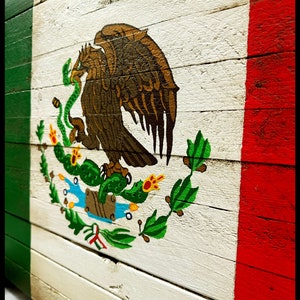 Mexico Flag - Wood Mexican Flag - Etsy