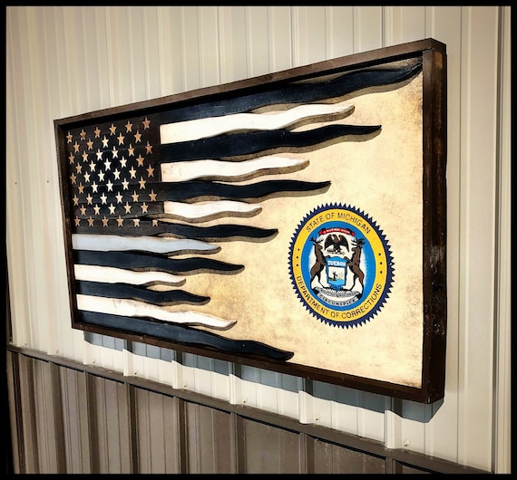 Department of Corrections Flag Law Enforcement Flag - Etsy