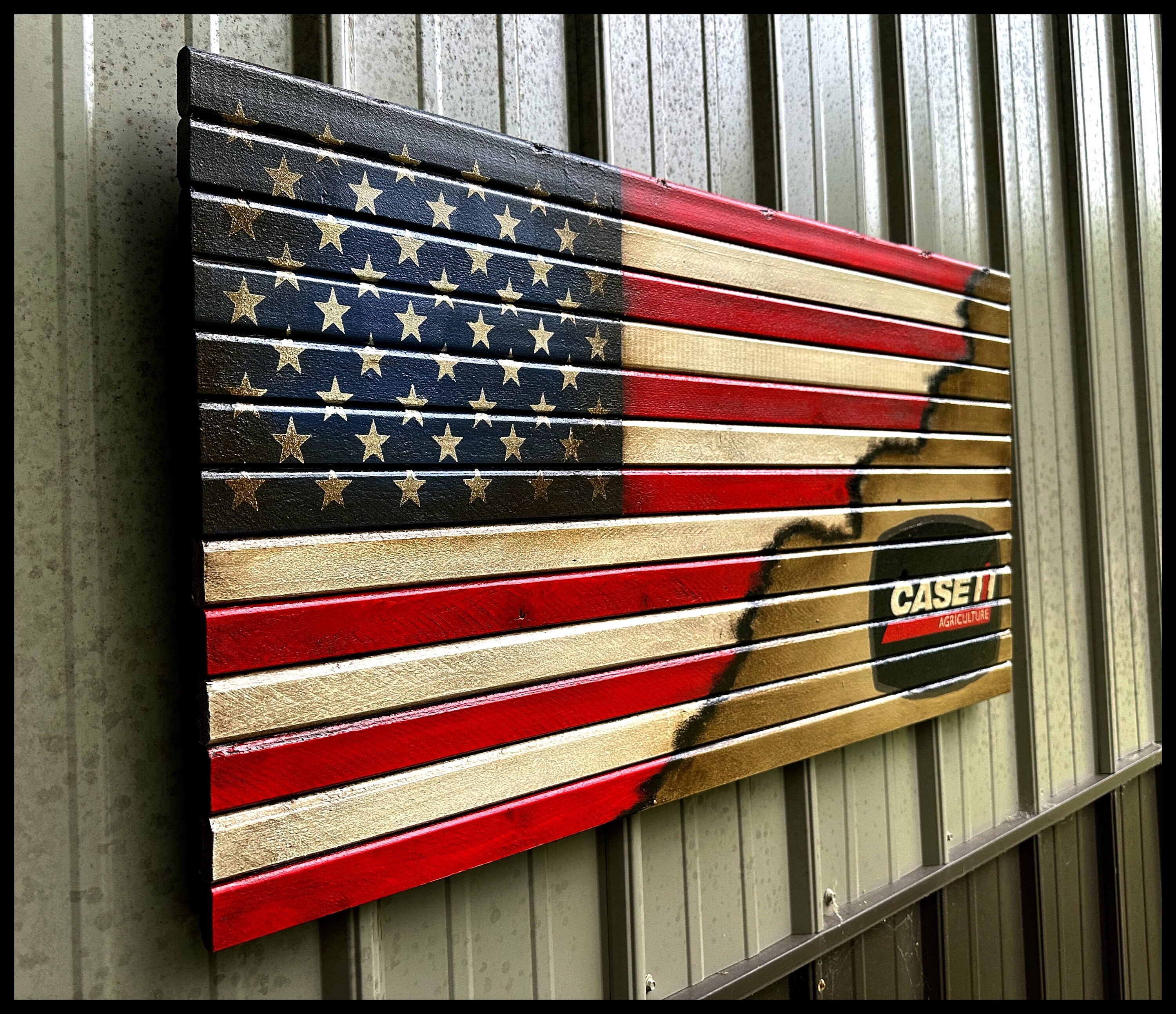 American Case IH Flag, Case Farm Equipment, American Flag, Case Tractor ...