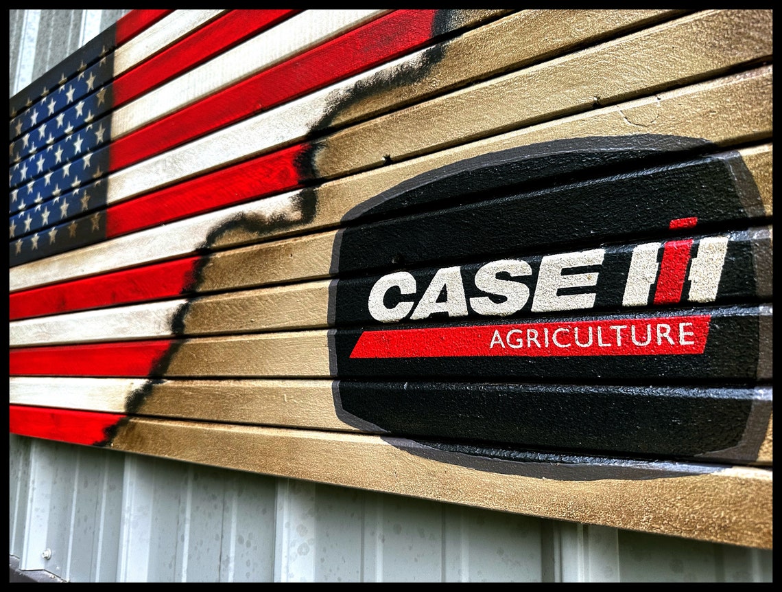 American Case IH Flag, Case Farm Equipment, American Flag, Case Tractor ...