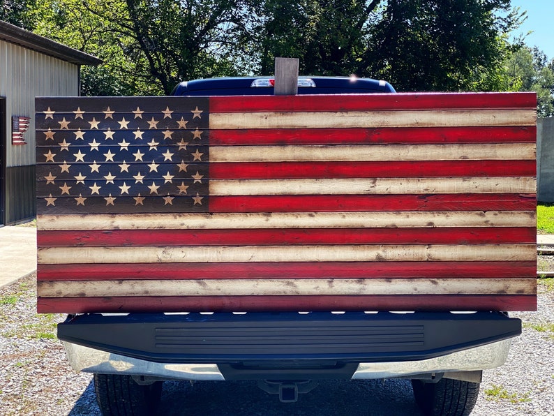 LARGE American Flag, Wood American Flag, USA Flag - Etsy