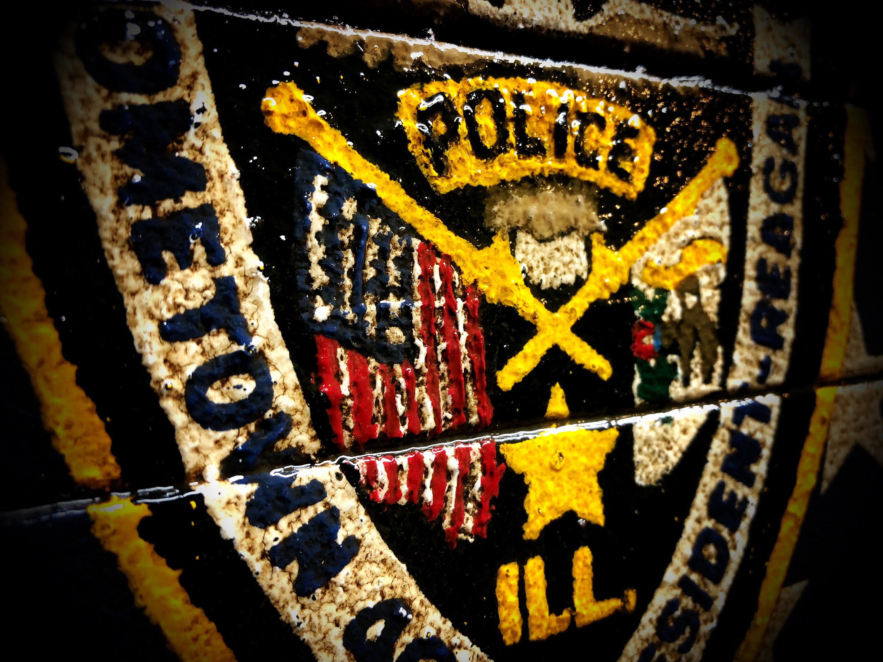 American Police Flag Law Enforcement Flag Police Retirement | Etsy