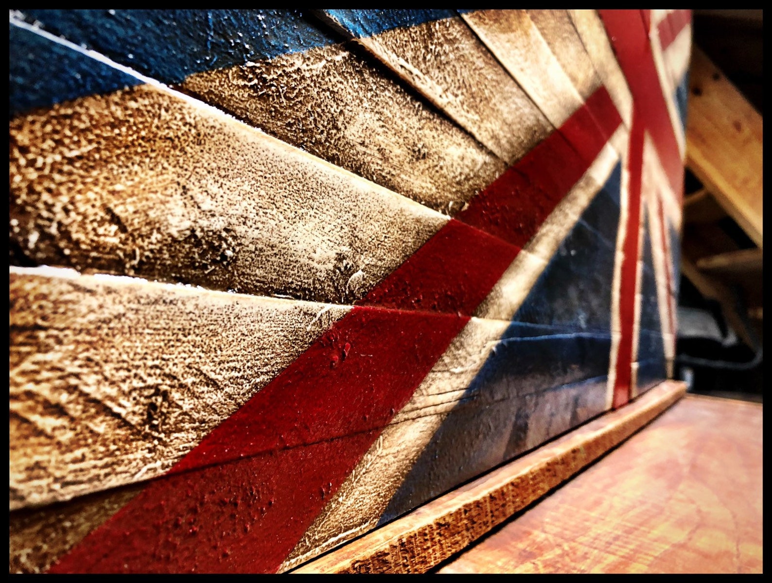 Oversized British Flag - Large Wood British Flag - Etsy