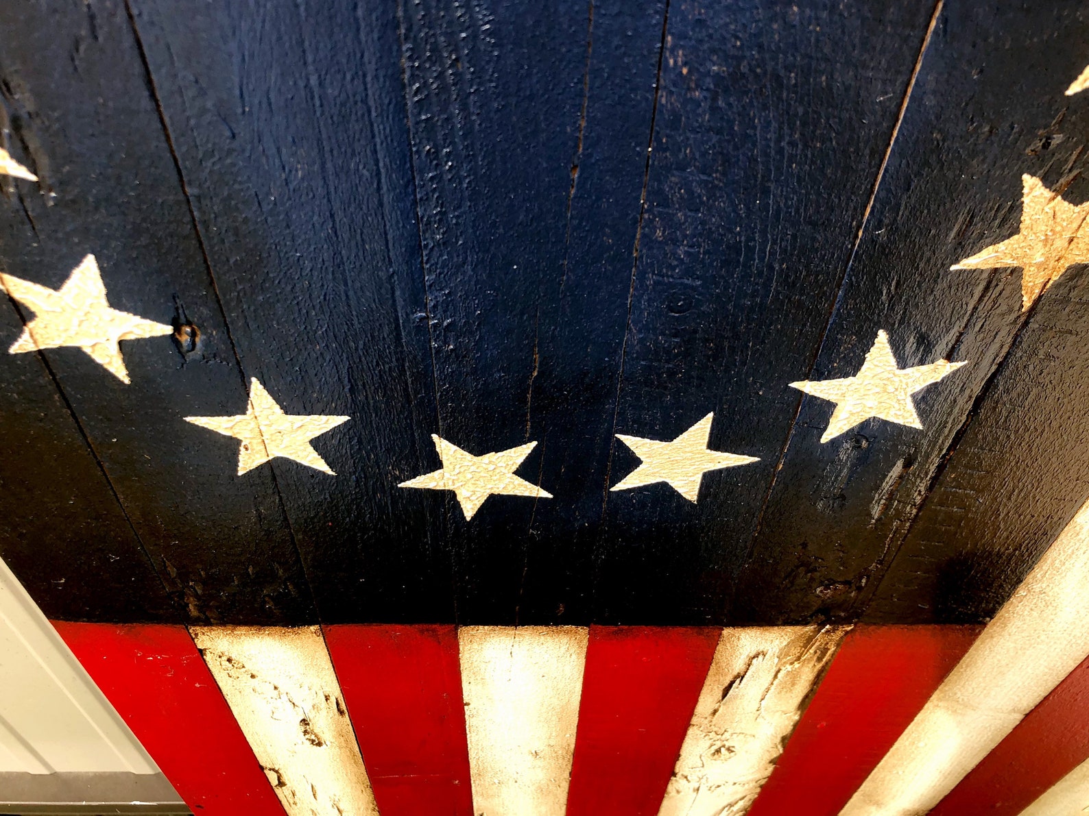 Betsy Ross Flag Vertical Flag Rustic American Flag American | Etsy