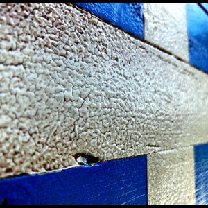 Greek Italian Flag, Rustic Greek Flag, Rustic Italian Flag, Custom Wood ...