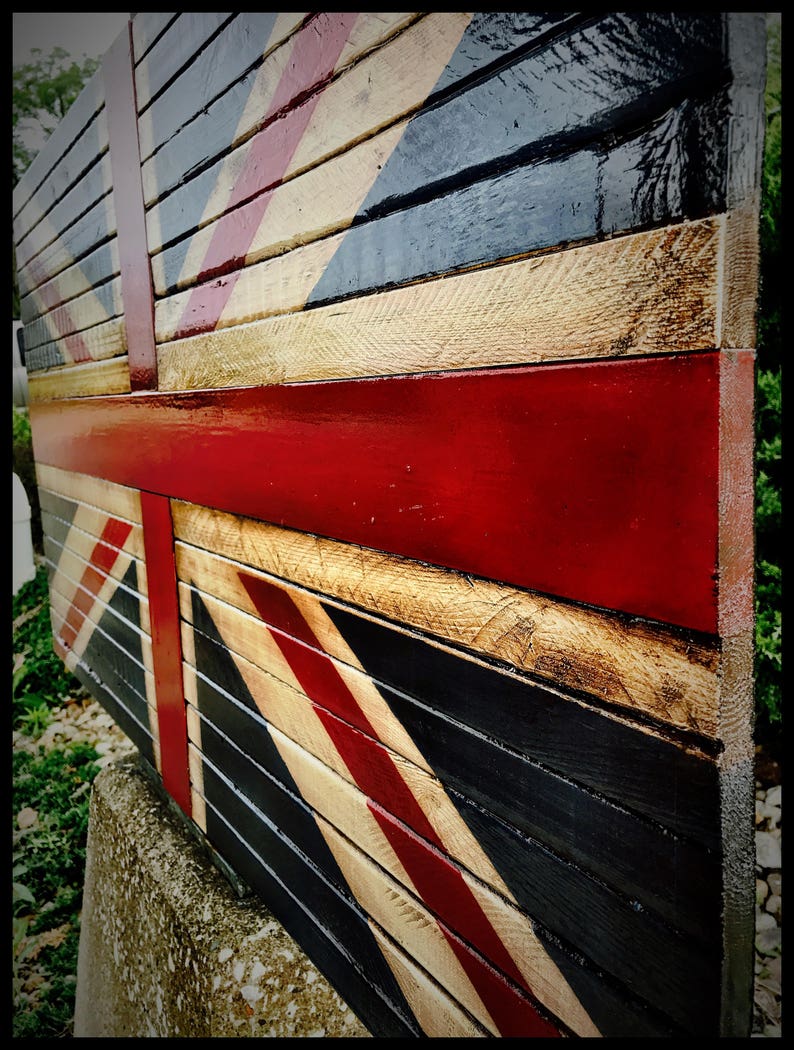 Wooden British Flag Rustic British Flag Union Jack Flag - Etsy