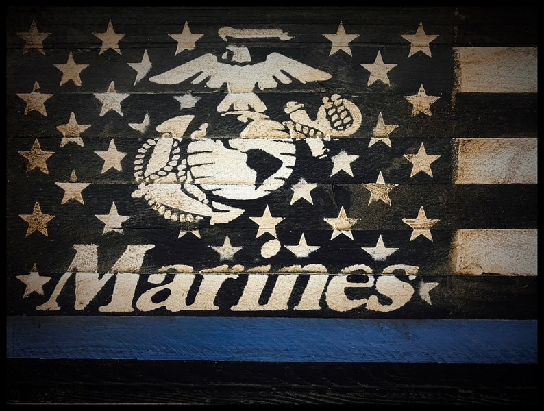 American Police Flag Law Enforcement Flag Police Retirement | Etsy