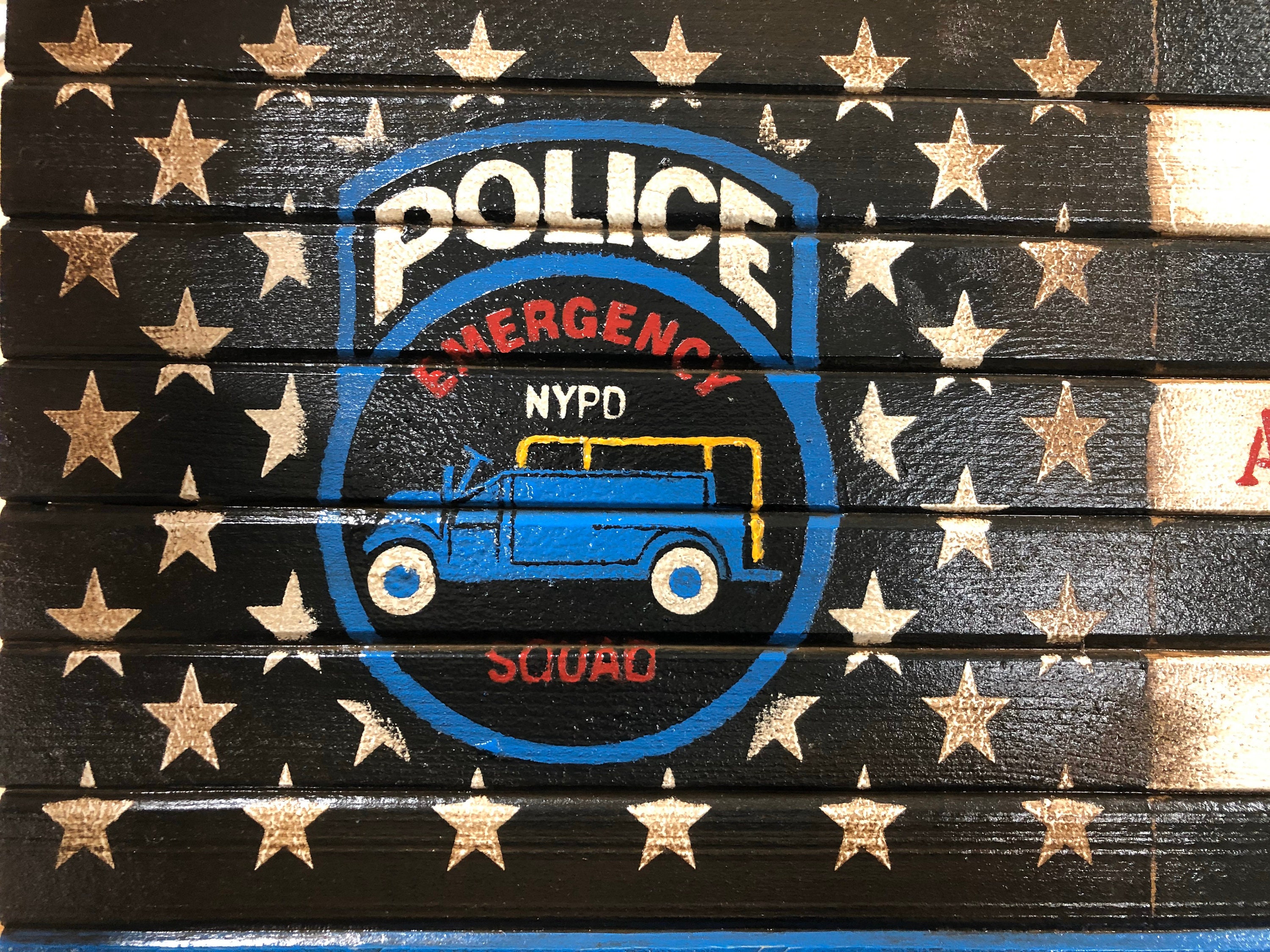 American Police Flag Law Enforcement Flag Police Retirement | Etsy