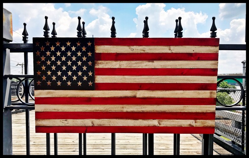 Rustic American Flag American Flag American Flag Sign - Etsy Canada