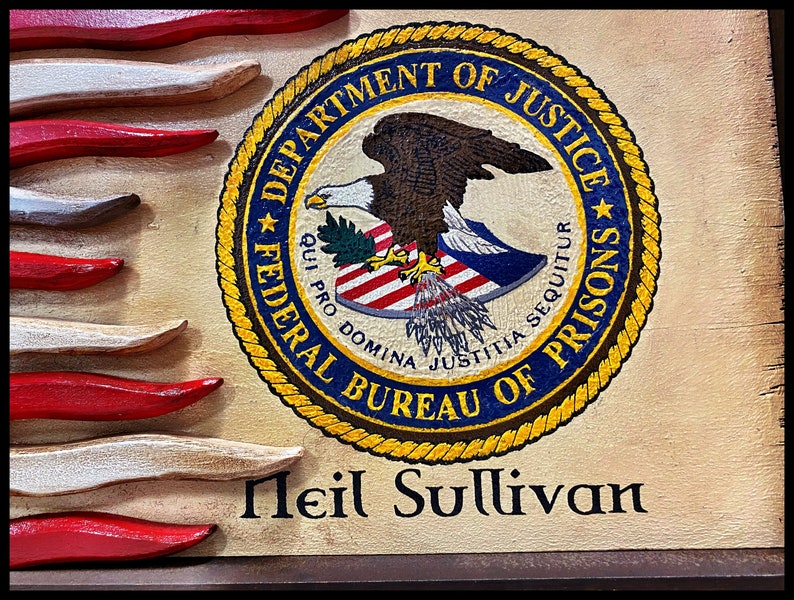 Department of Justice Flag Federal Law Enforcement Flag | Etsy