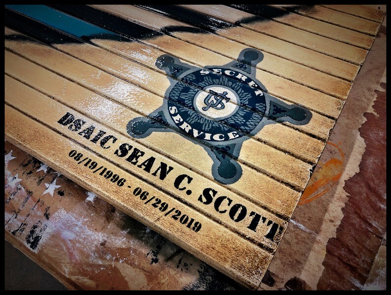 American Police Flag Law Enforcement Flag Police Retirement - Etsy Ireland