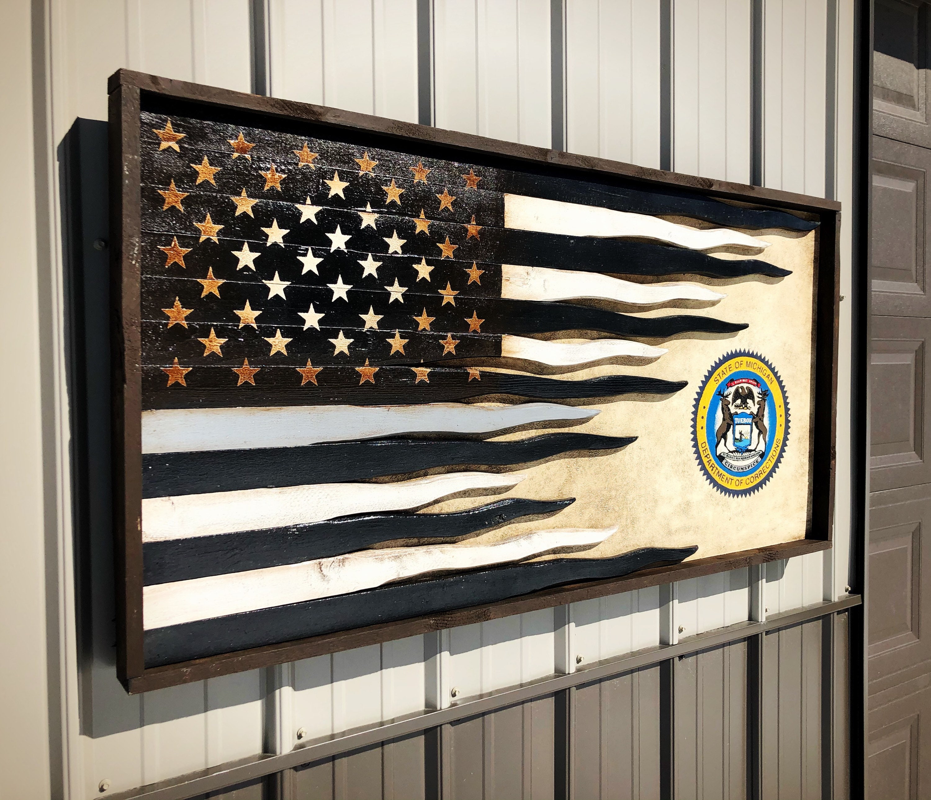 Department of Corrections Flag, Law Enforcement Flag, Correctional ...
