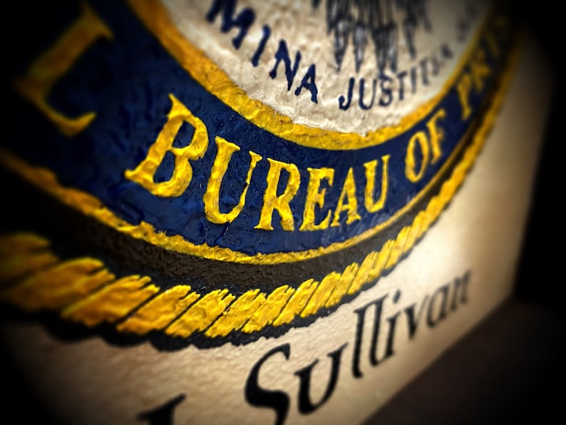 Department of Justice Flag Federal Law Enforcement Flag | Etsy