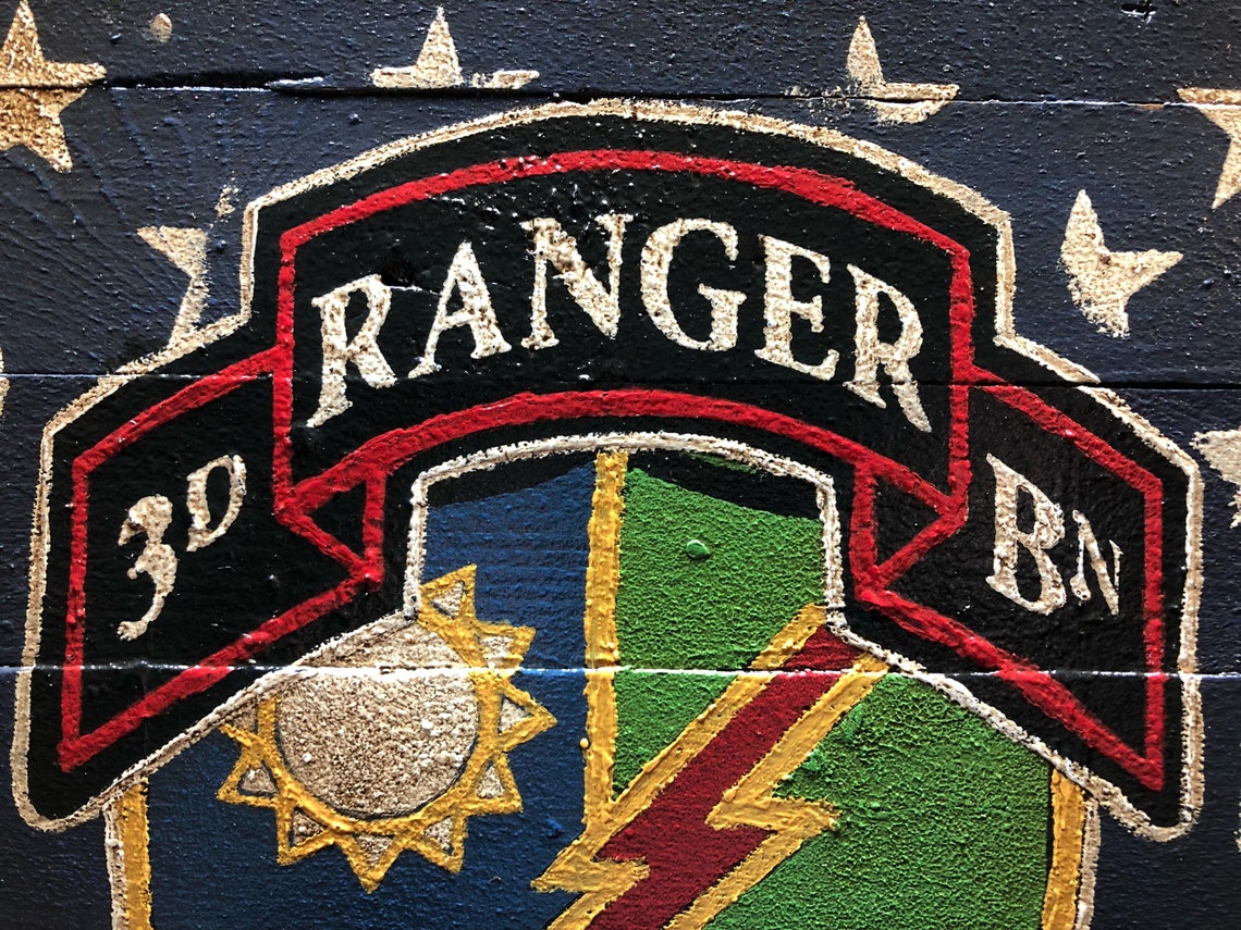 Army Ranger American Flag US Army Ranger Flag 3rd Ranger - Etsy