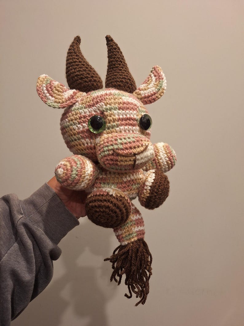 Large Crochet Goat Baphomet Amigurumi Plushy - Etsy