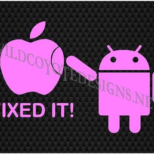 Android Fixed It Decal 5 1/2 X 4 - Etsy