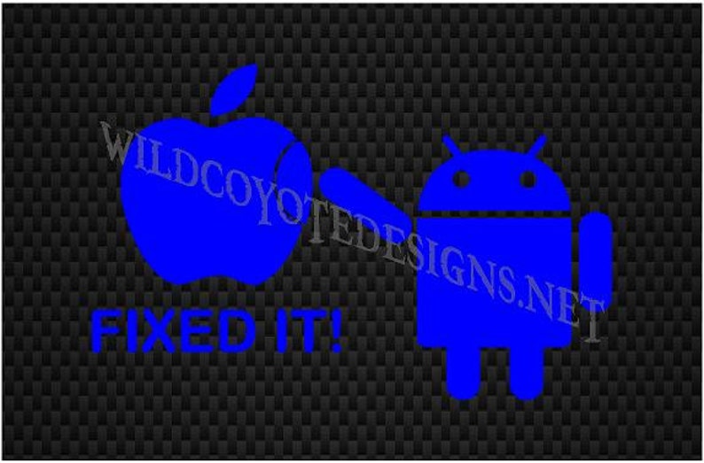 Android Fixed It Decal 5 1/2 X 4 - Etsy