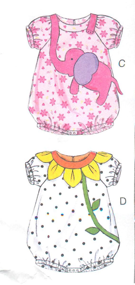 Mccall's M 6726 Sewing Pattern for Infant Girl's - Etsy