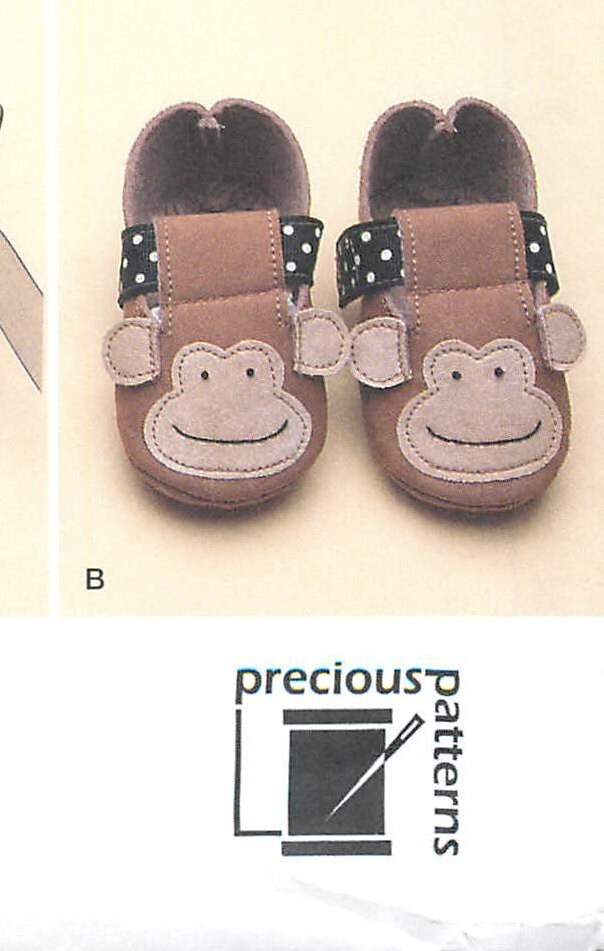 Simplicity 2491 Sewing Pattern for Baby Shoes for Sizes XS, S, M, L - Etsy