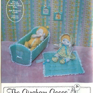 The Gingham Goose hug a Bye Cradle Baby Sewing Pattern for 12 Cradle ...