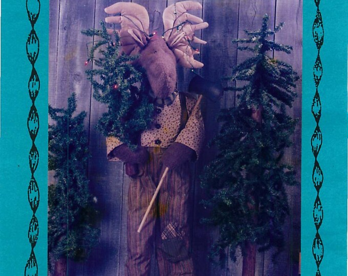 Morgan Moose by Homespun Friends a Sewing Pattern for 54 OF MOOSE - Etsy