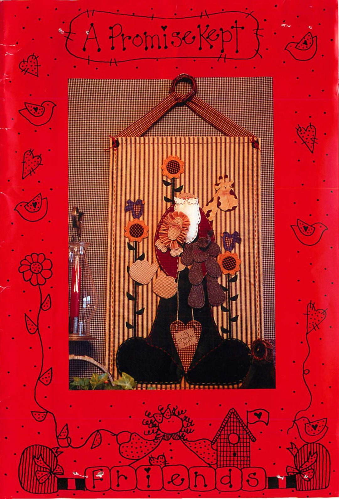 Applique Wall Hanging "a Promise Kept" by Friends - Etsy