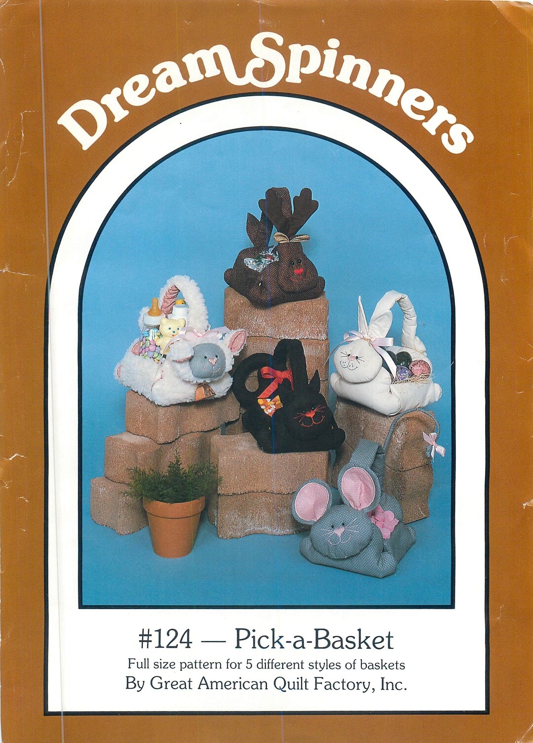 Dream Spinners Sewing Pattern for pick-a-basket Just in Time for Easter ...