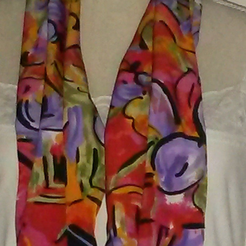 Mexico Silk Scarf - Etsy