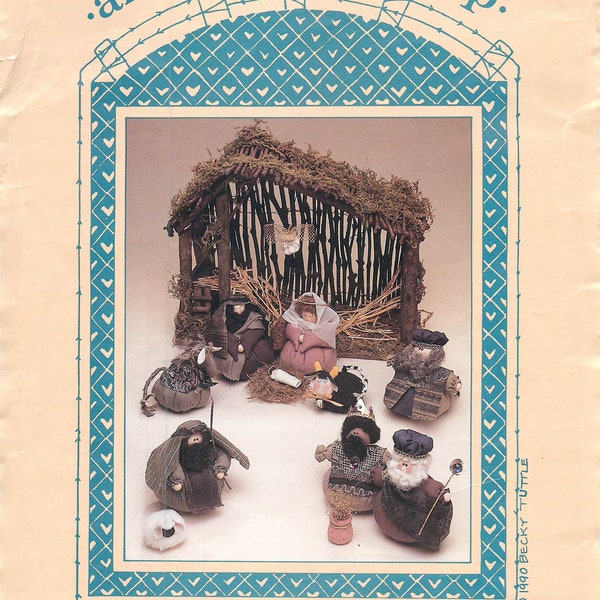 Primitive Nativity Pattern - Etsy