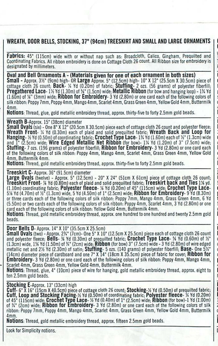 Simplicity Crafts 9800 Sewing Pattern and Ribbon Embroidery - Etsy