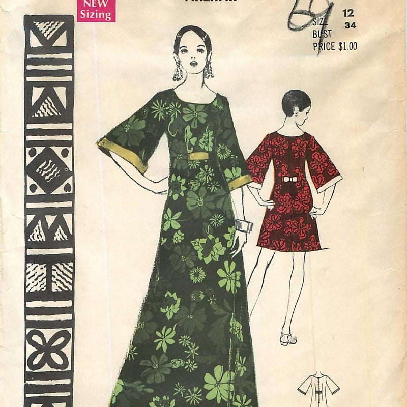 Polynesian Sewing Pattern - Etsy
