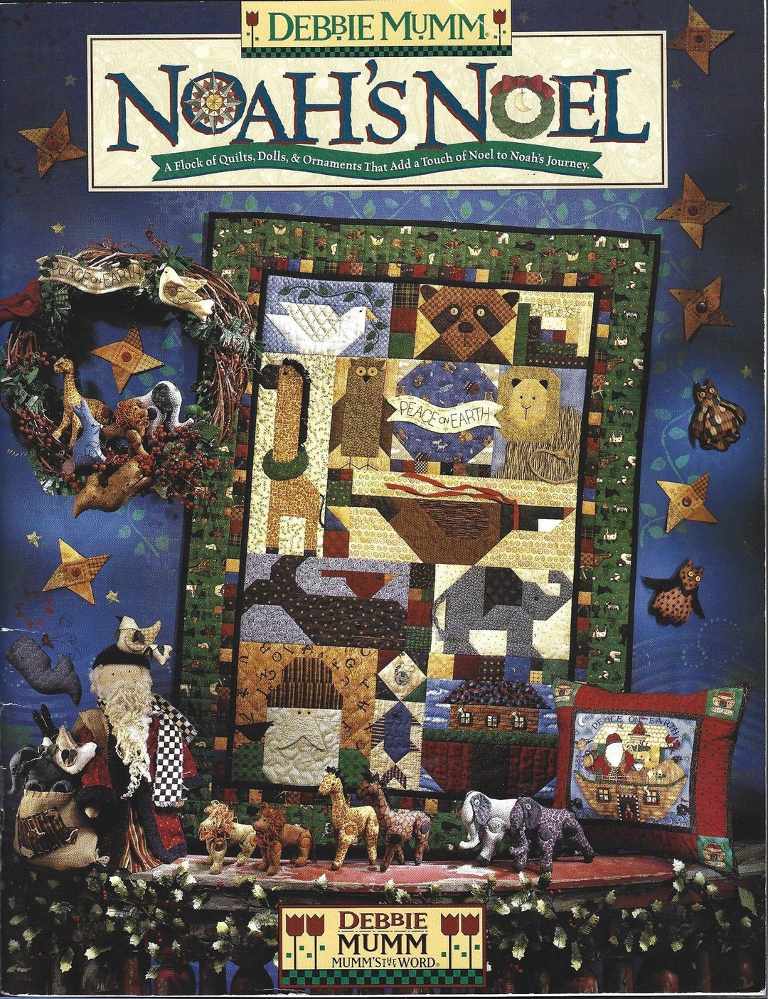 Debbie Mumm's "noah's Noel" is a Wonderful Book With Patterns for ...