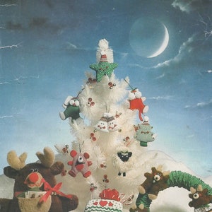 Butterick 6053 Craft Vintage Sewing Pattern for Animal Ornaments Along ...