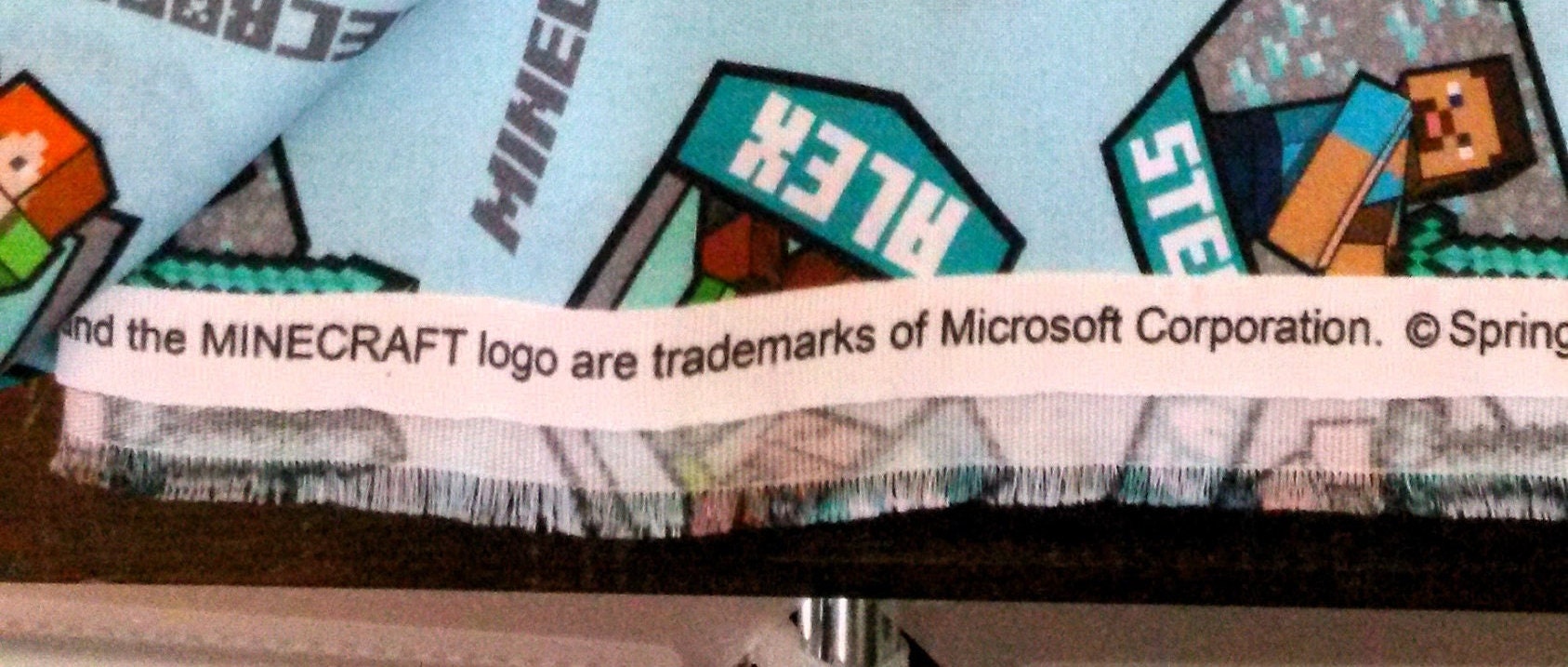 Minecraft Steve and Alex Badges Fabric 2021 From Mojang Synergies AB ...