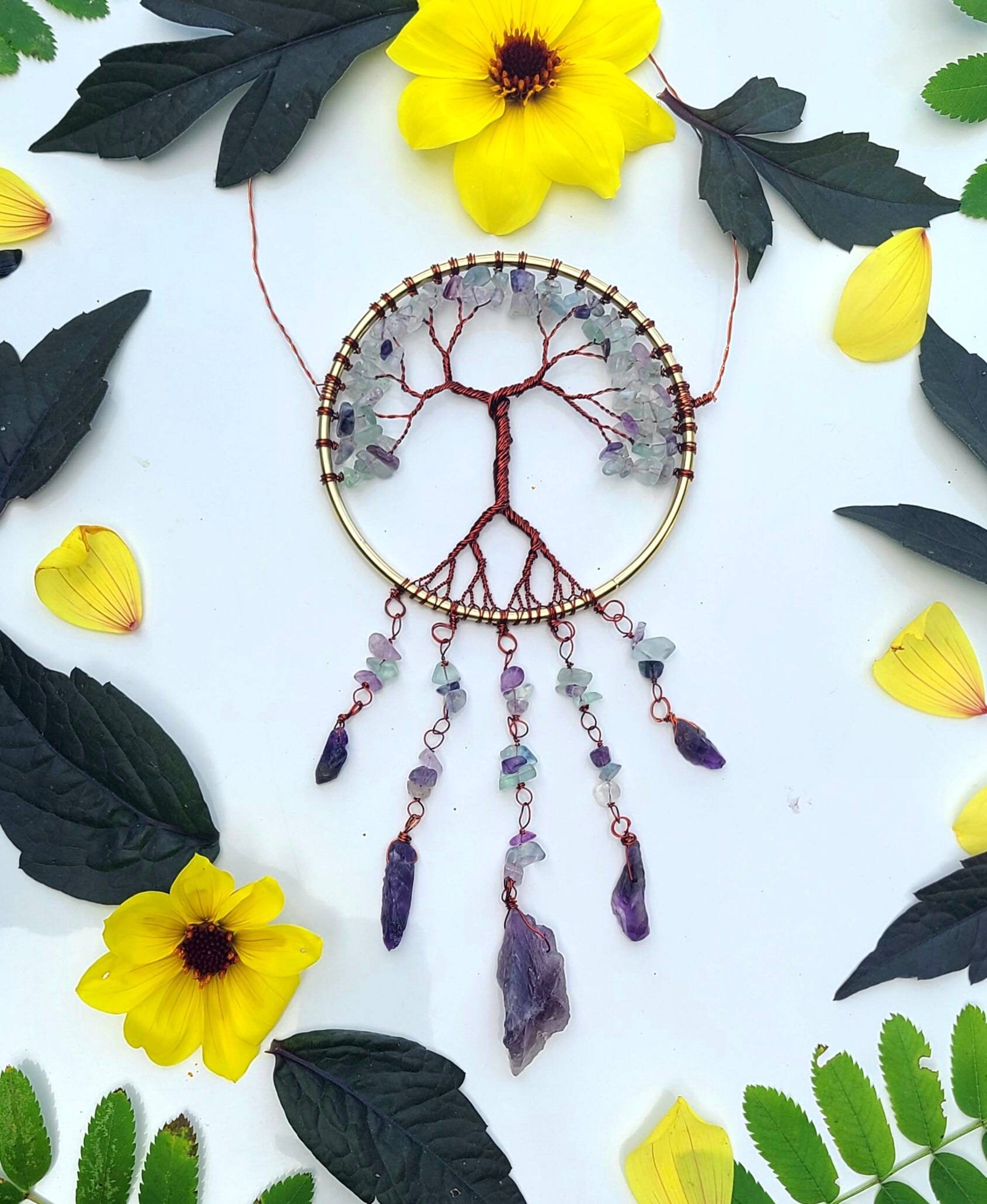 Tree of Balance Charm Large Tree of Life Suncatcher - Etsy Canada