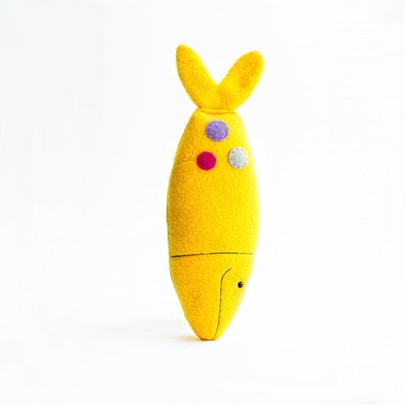 Personalised Plush Fish Fish Plush Fish Toy Fish Teddy | Etsy